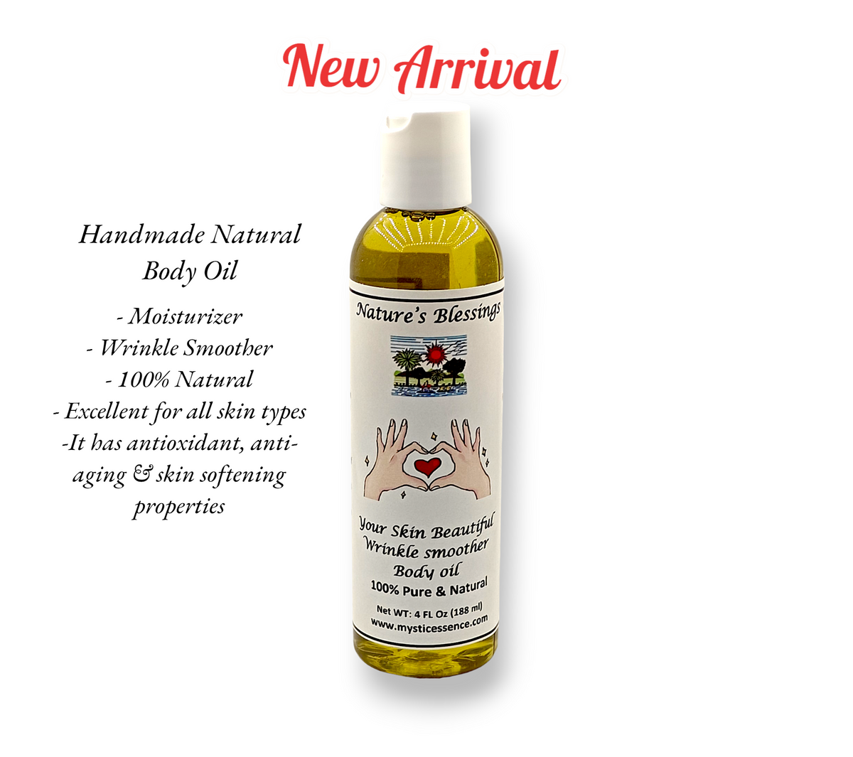 Your Skin Beautiful Body Oil – Mystic Essence